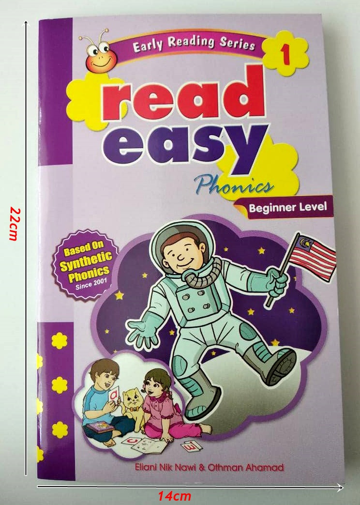 BK02-A : SET READ EASY PHONICS - BEGINNER LEVEL - MommyHappy