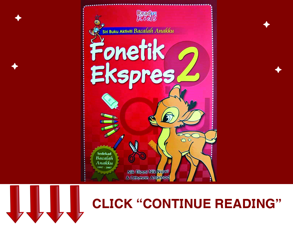Buku Aktiviti Fonetik Ekspress 2 | MommyHappy