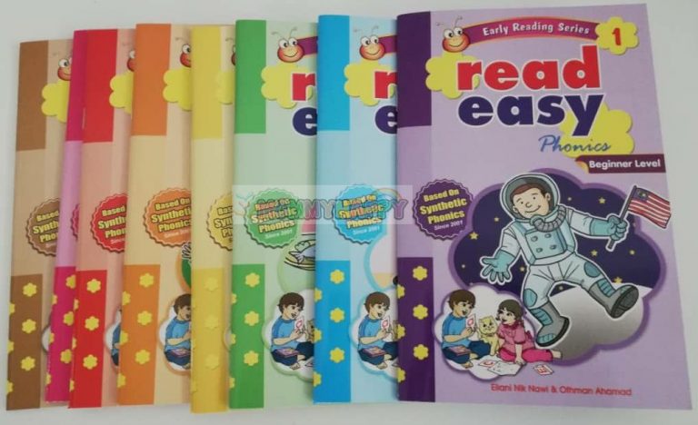 BK02-A : SET READ EASY PHONICS - BEGINNER LEVEL - MommyHappy