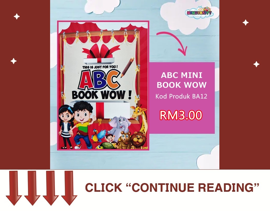MB01- MINI ABC BOOK WOW - MommyHappy