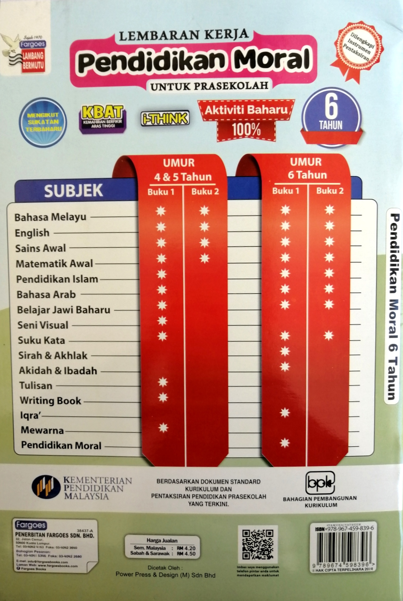 BAF38-LEMBARAN KERJA PENDIDIKAN MORAL 6 TAHUN - MommyHappy