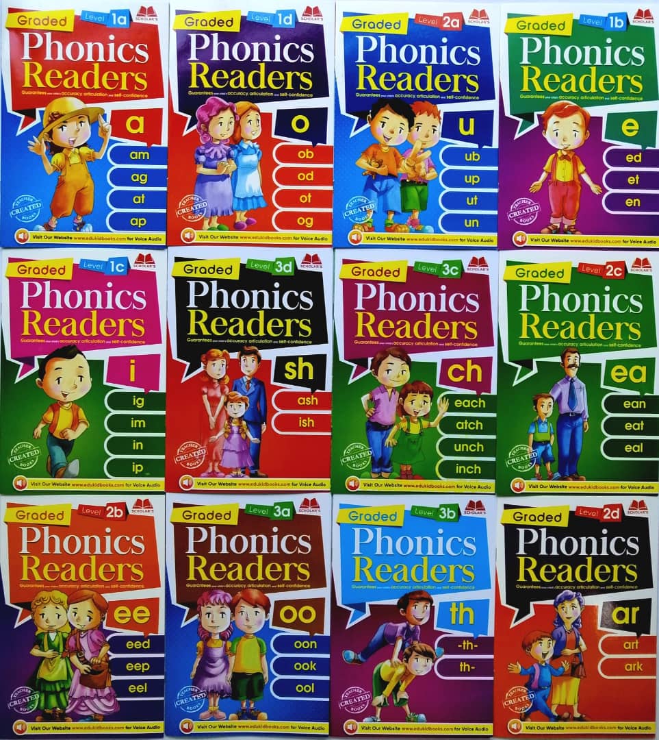 BK75- SET GRADED PHONICS READER - MommyHappy