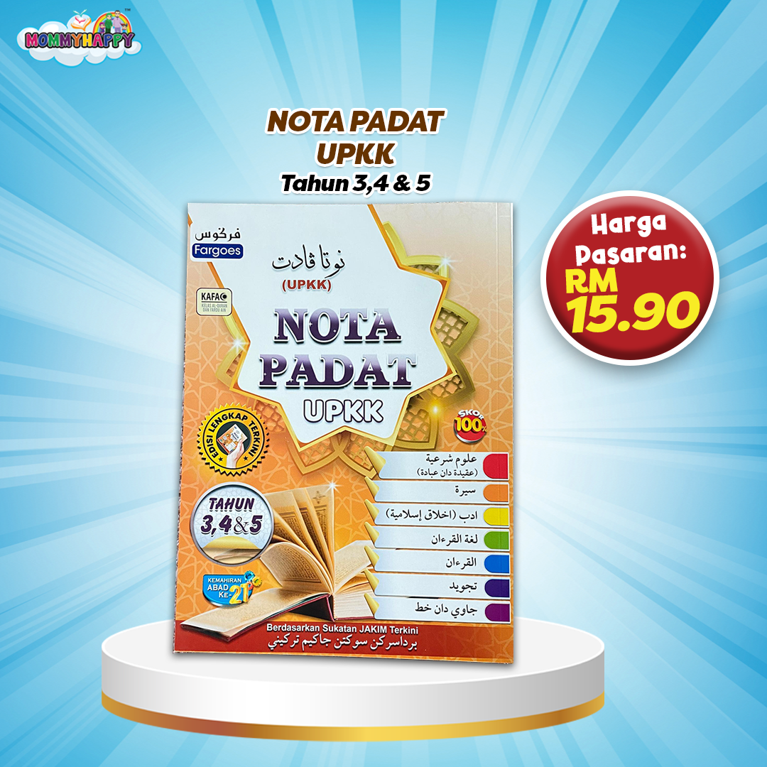 UPK13- NOTA PADAT UPKK TAHUN 3,4 & 5 - MommyHappy