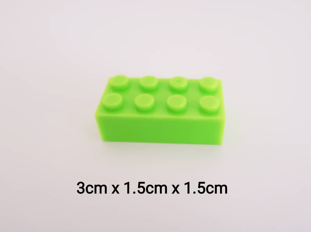 JUNET39-Meja Lego Hijau - MommyHappy