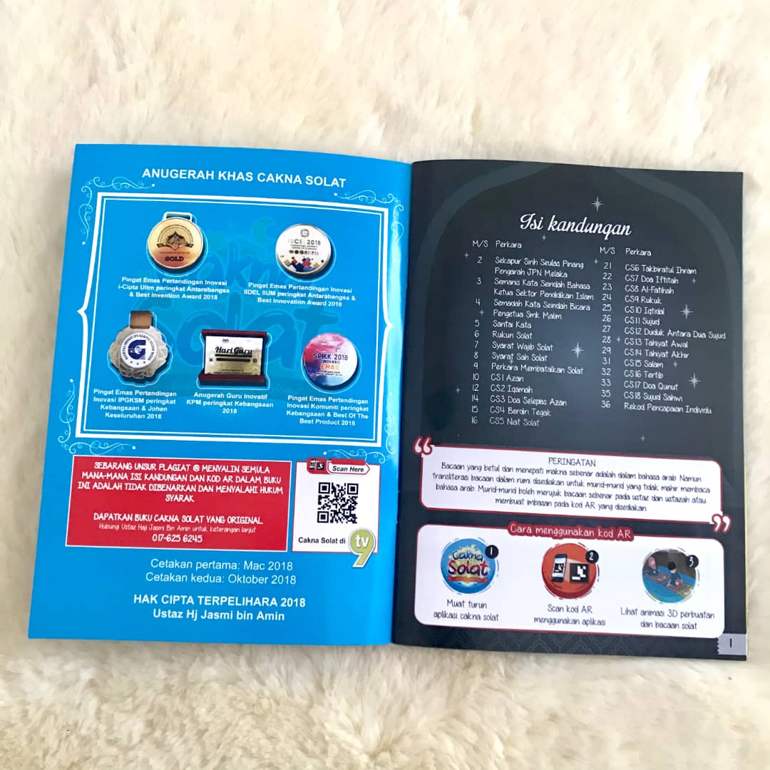 SOLAT02- Buku Cakna Solat - MommyHappy
