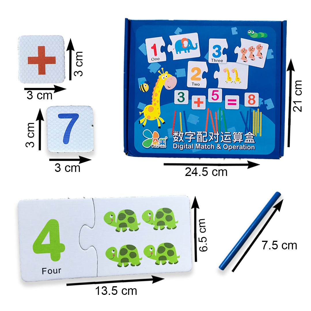 ET40-NUMBER CARD INTELLIGENT STICK - MommyHappy