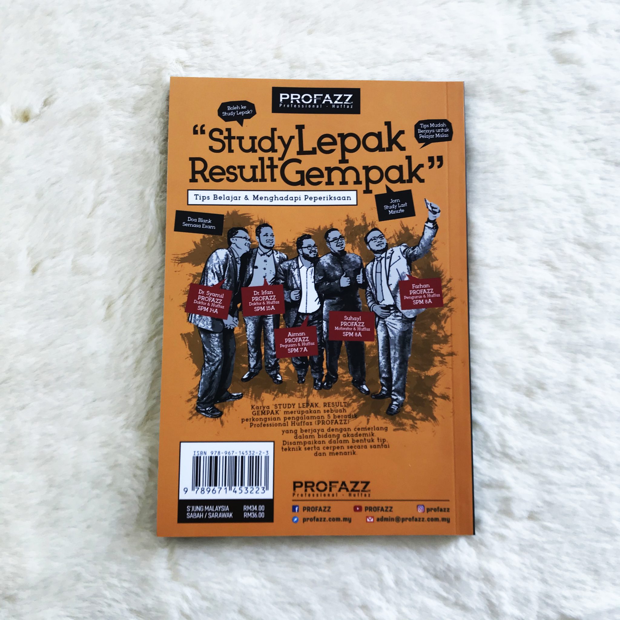 BK111- BUKU STUDY LEPAK RESULT GEMBAK – MommyHappy