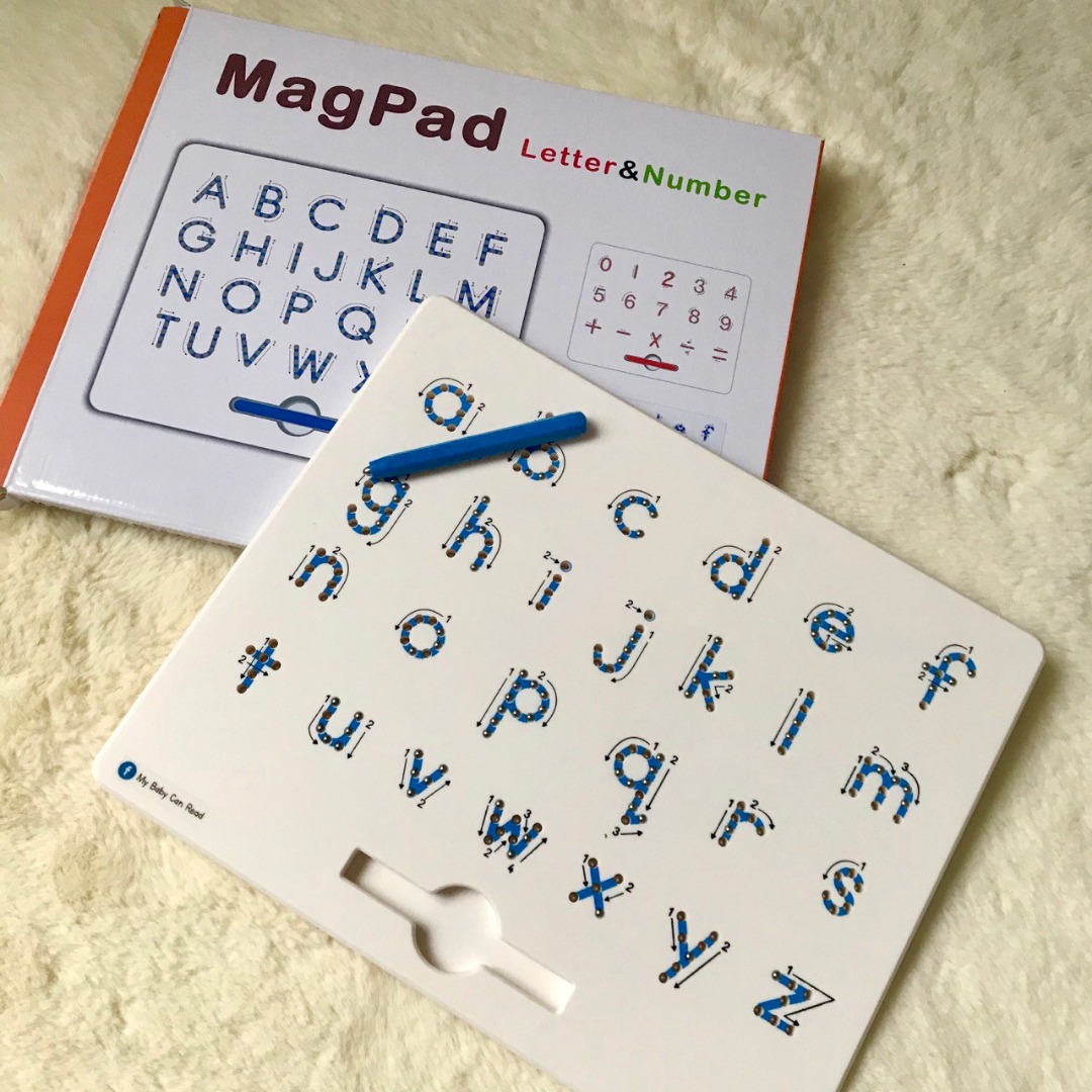 SEPET01- MAGNETIC PAD ABC HURUF KECIL - MommyHappy