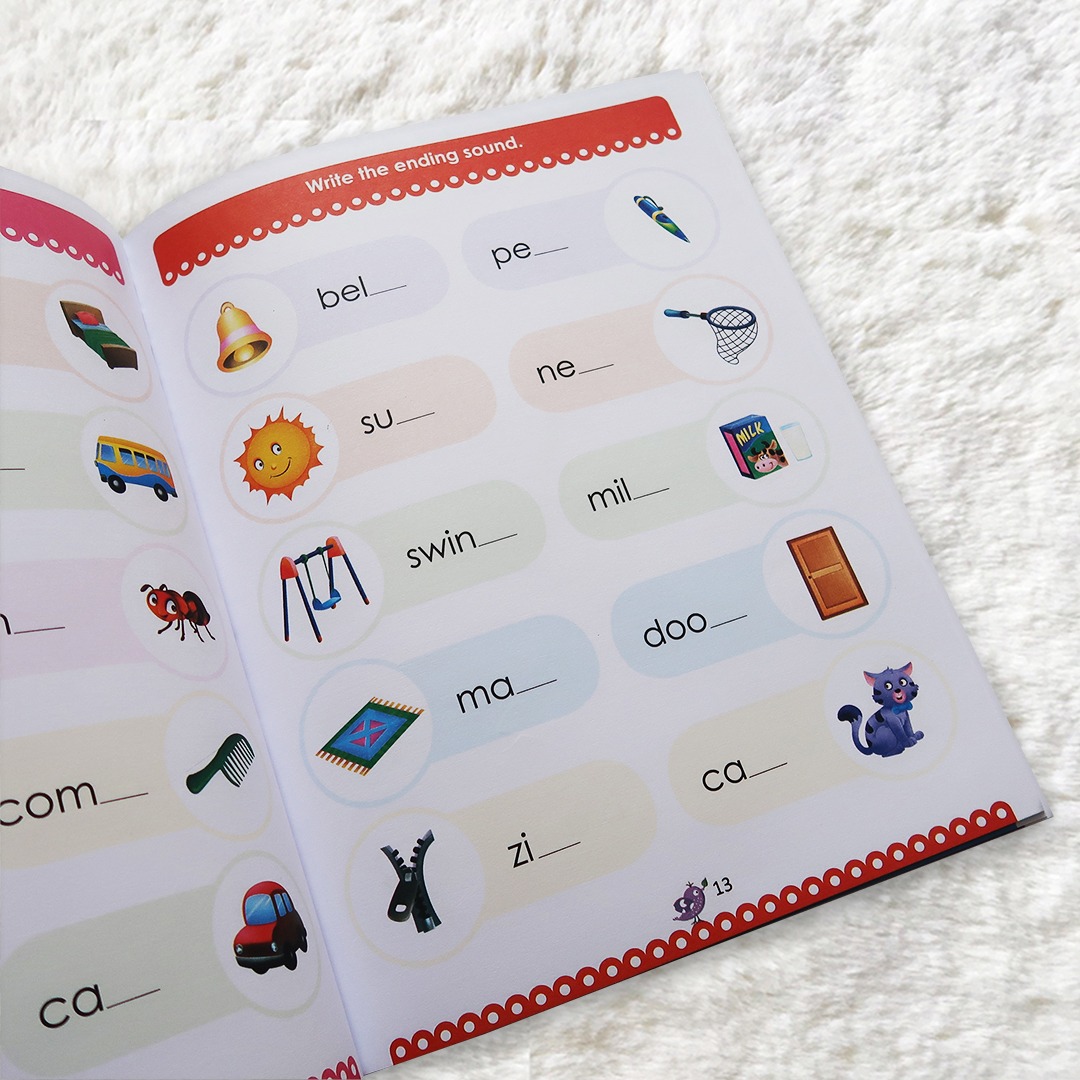 BK119 - BUKU LEARN PHONICS BOOK 1 - MommyHappy