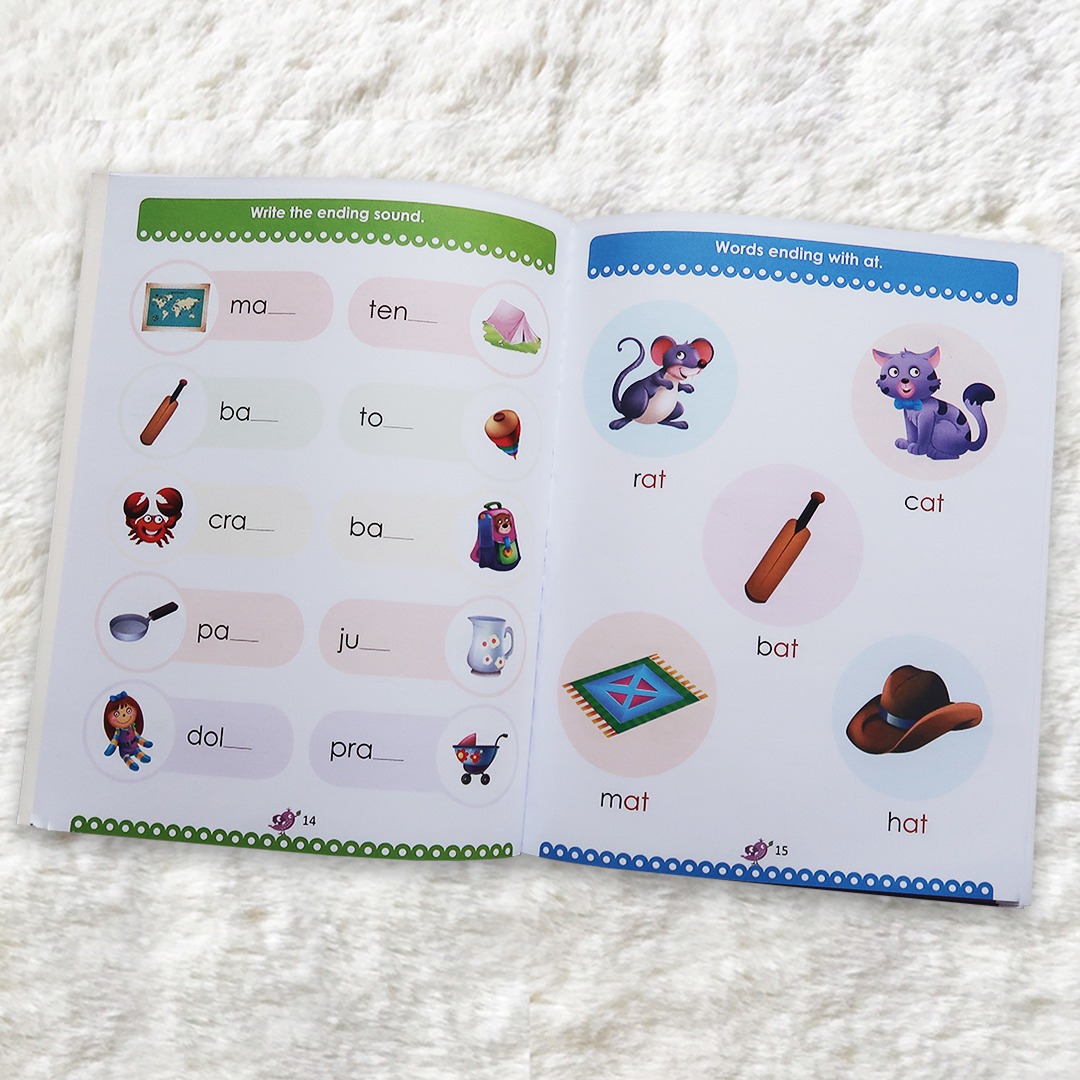 BK119 - BUKU LEARN PHONICS BOOK 1 - MommyHappy