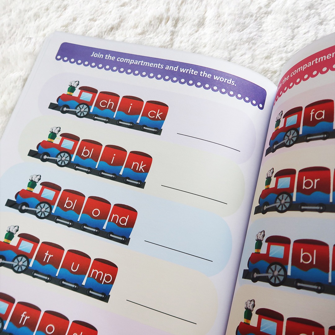 BK121 - BUKU LEARN PHONICS BOOK 3 - MommyHappy