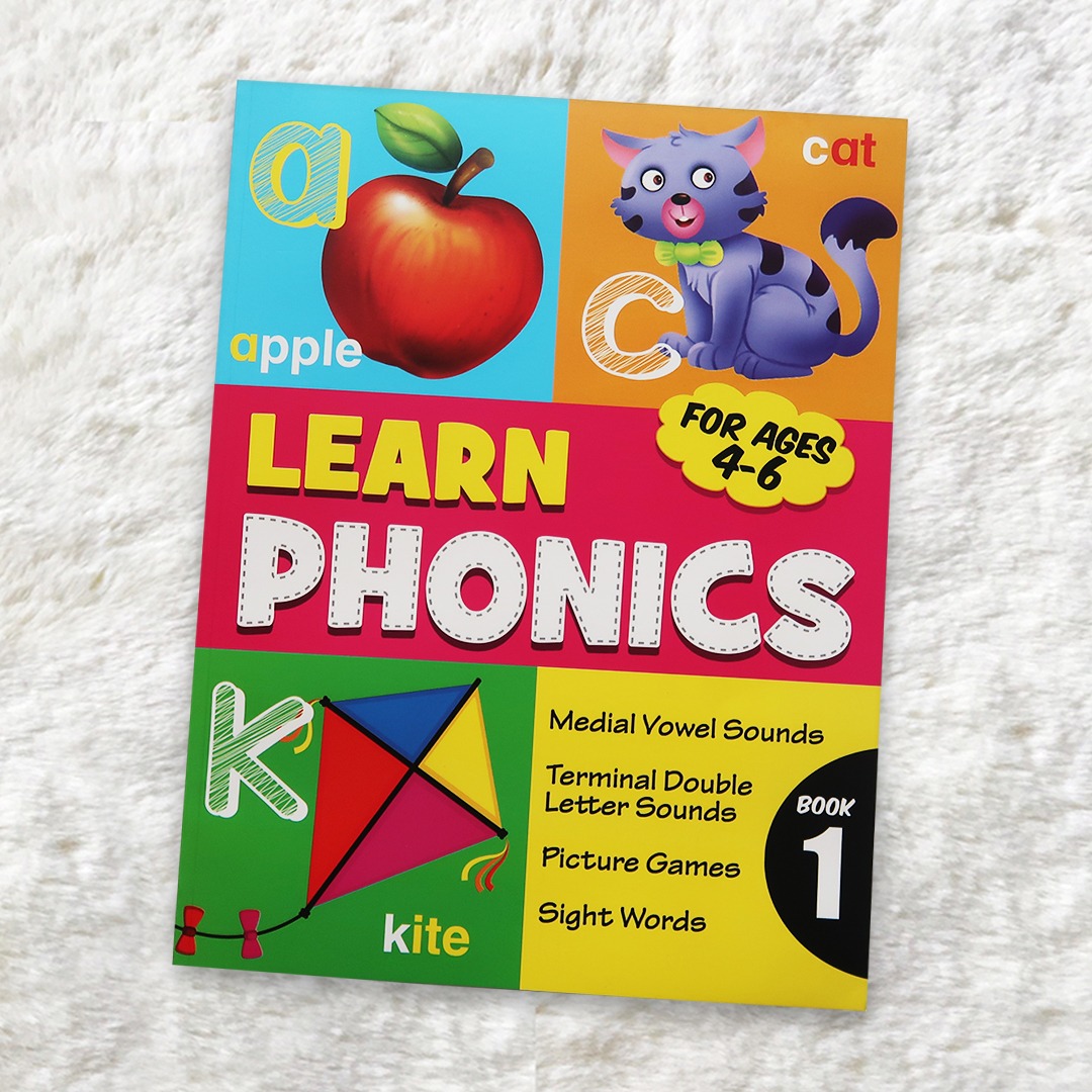 BK119 - BUKU LEARN PHONICS BOOK 1 - MommyHappy