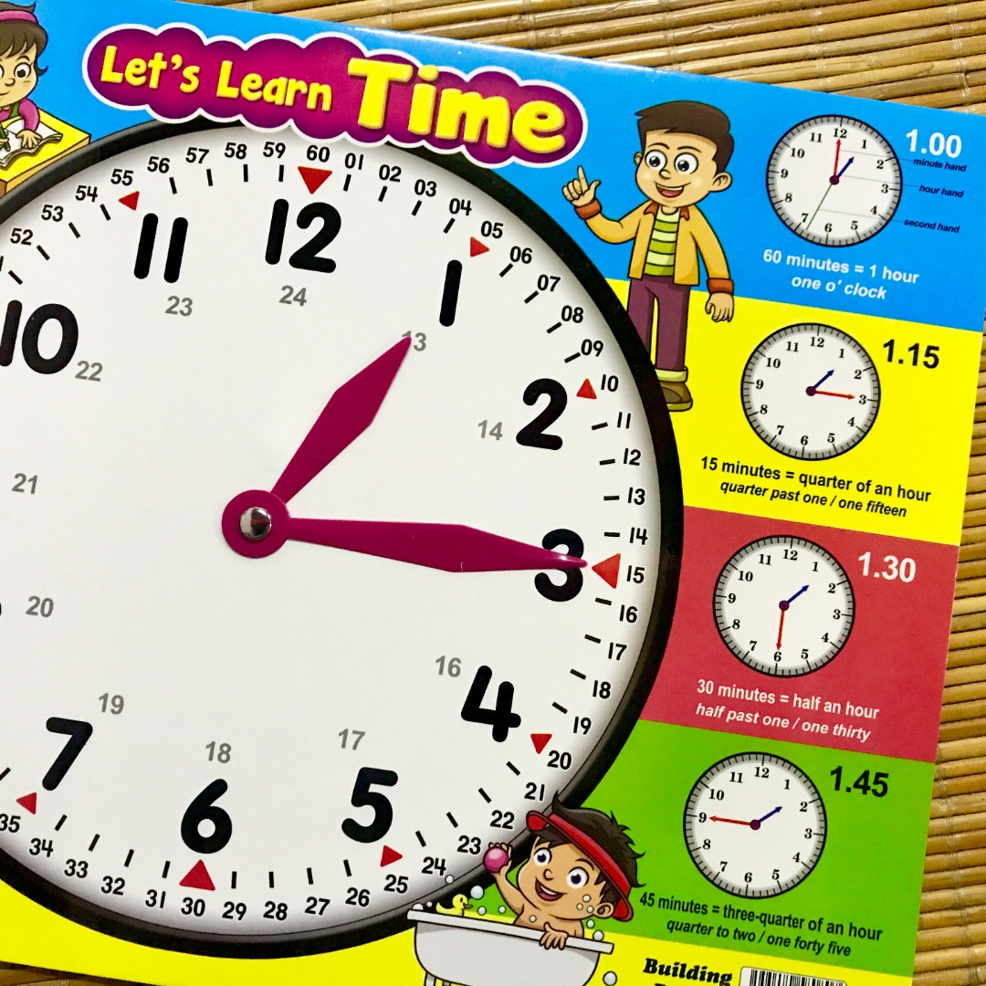 LETS LEARN TIME - MommyHappy