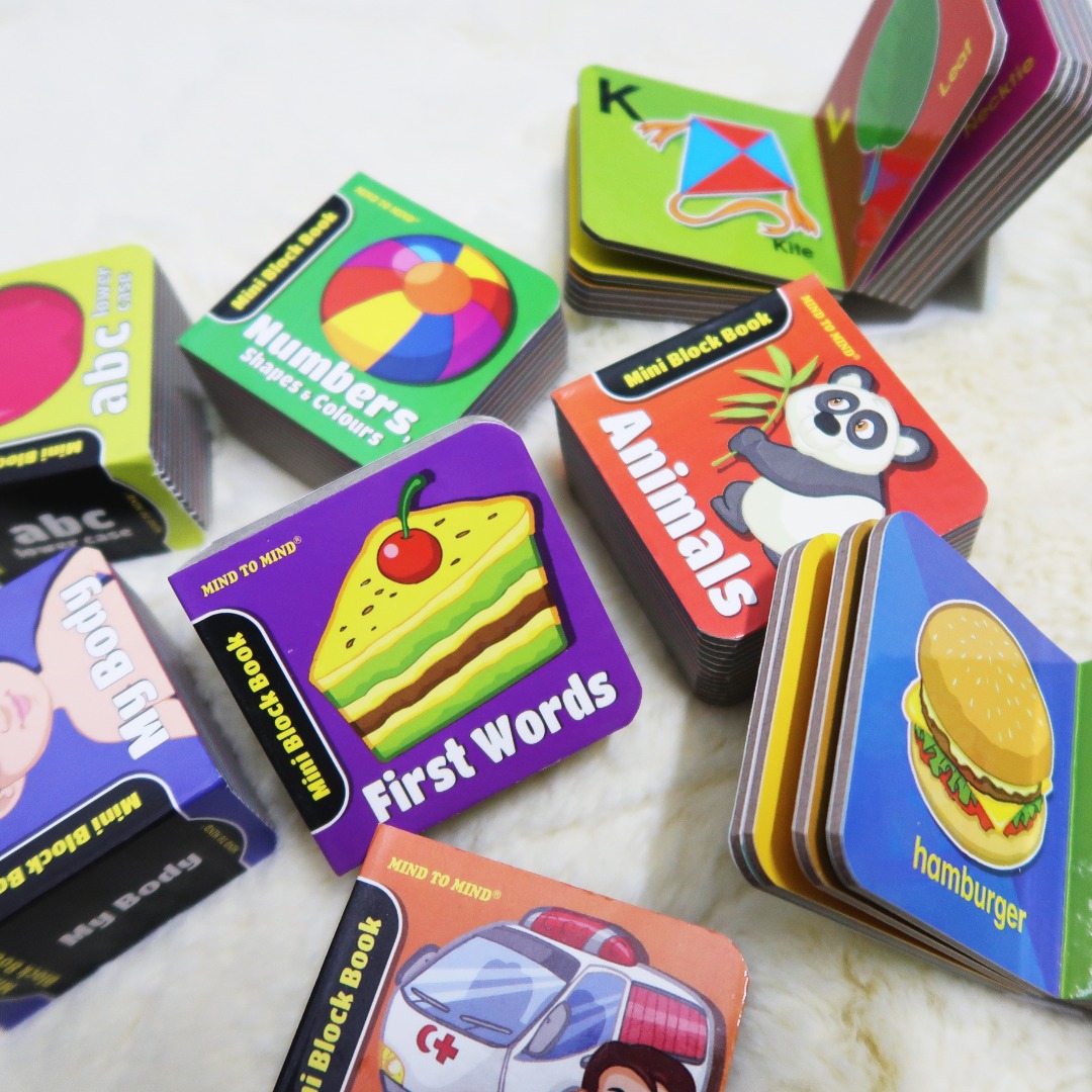 BK132-LITTLE HANDS MINI BLOCK BOOKS – MommyHappy