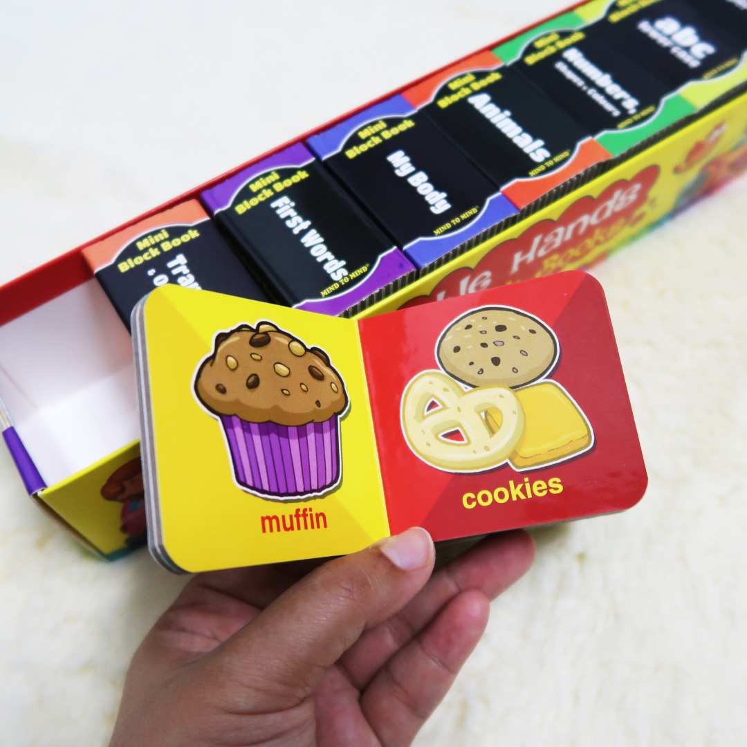 BK132-LITTLE HANDS MINI BLOCK BOOKS – MommyHappy