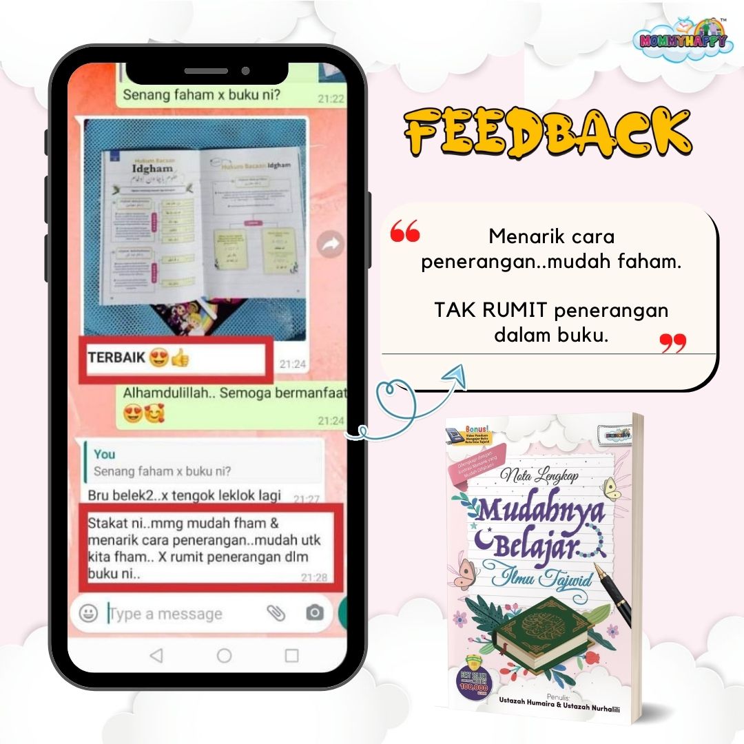 NOTA LENGKAP MUDAHNYA BELAJAR ILMU TAJWID - MommyHappy