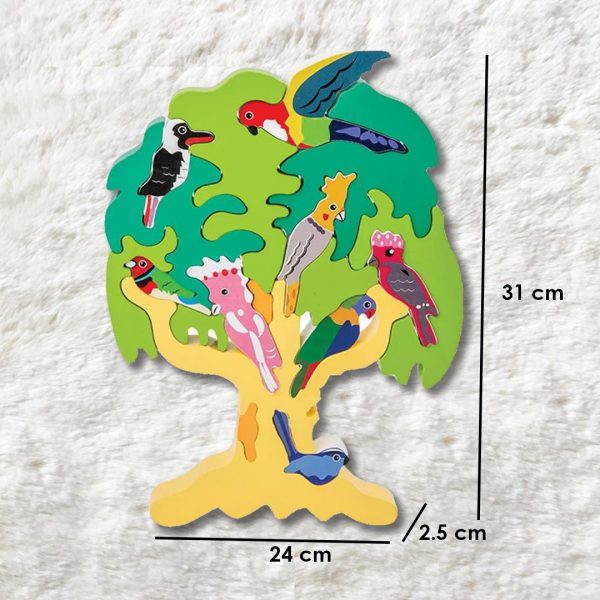 FEBET06-BIRD TREE PUZZLE DIY BLOCKS – MommyHappy
