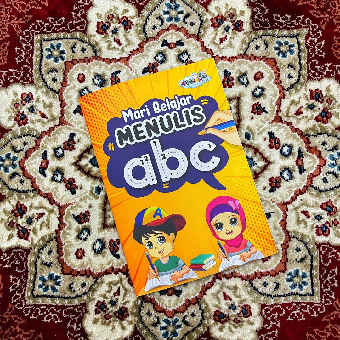 BUKU MARI BELAJAR MENULIS ABC – MommyHappy