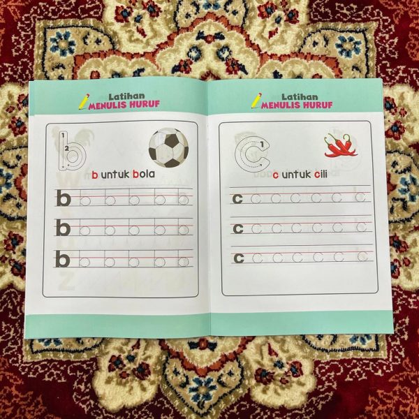 BUKU MARI BELAJAR MENULIS ABC - MommyHappy