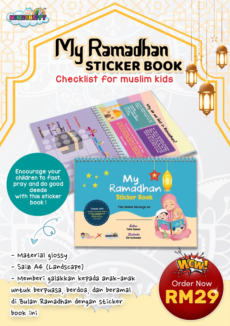 My Ramadhan Sticker Book - MommyHappy