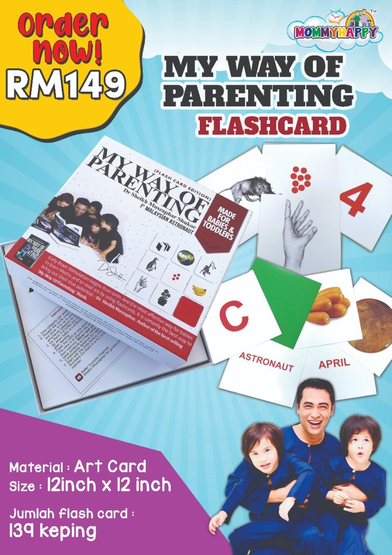 MY WAY OF PARENTING FLASHCARD - MommyHappy