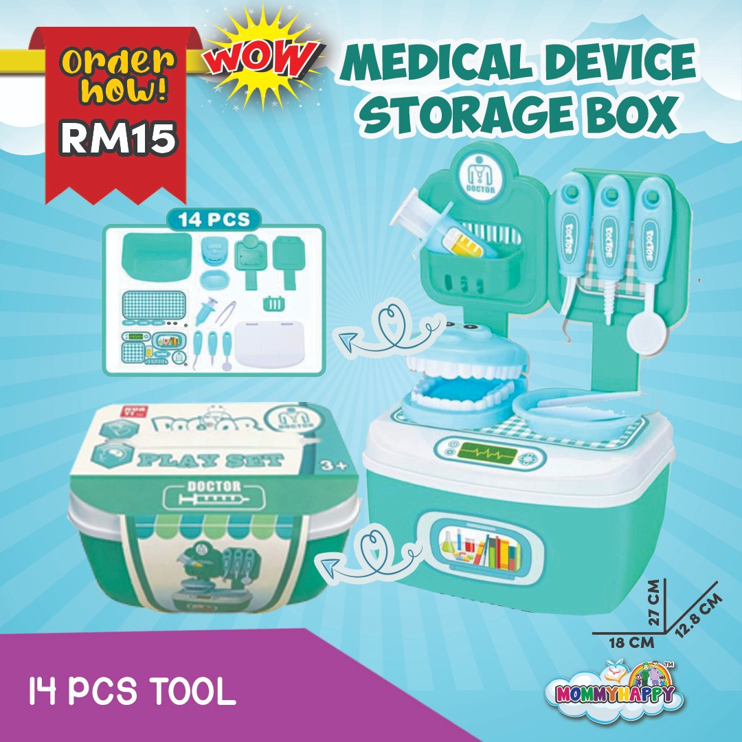 MEDICAL DEVICE STORAGE BOX - MommyHappy
