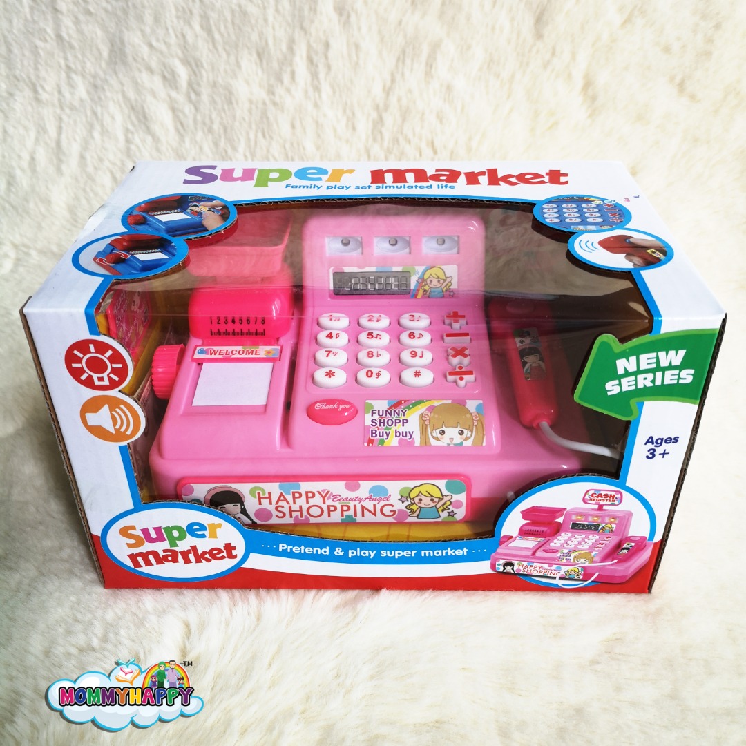 SUPERMARKET SET – Cash Register! – MommyHappy
