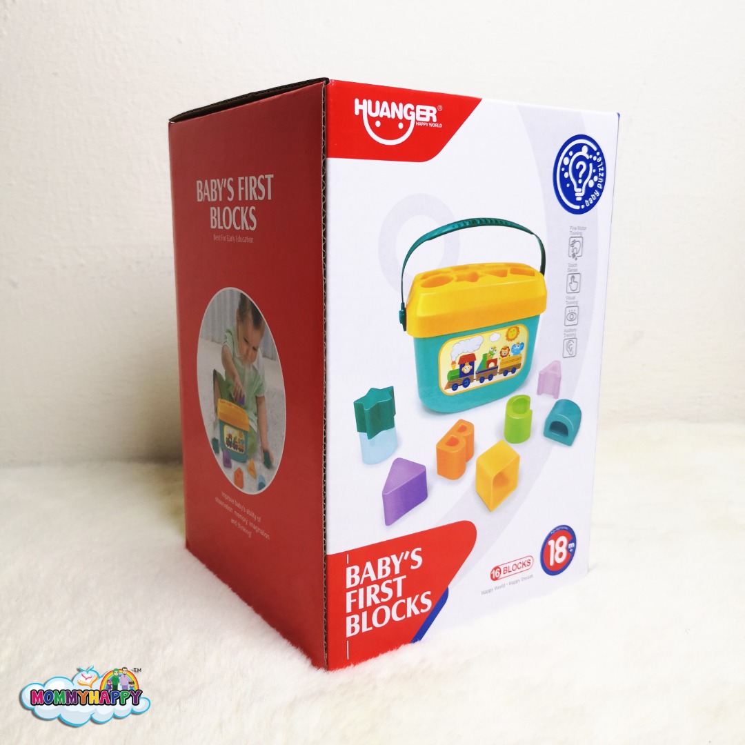 BABY'S FIRST BLOCKS - MommyHappy