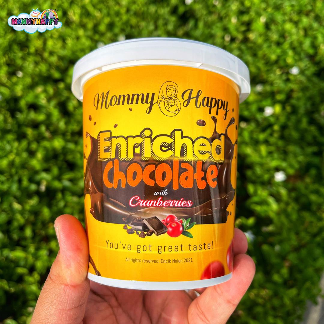 FOOD19 ENRICHED CHOCOLATE WITH CRANBERRIES – MommyHappy