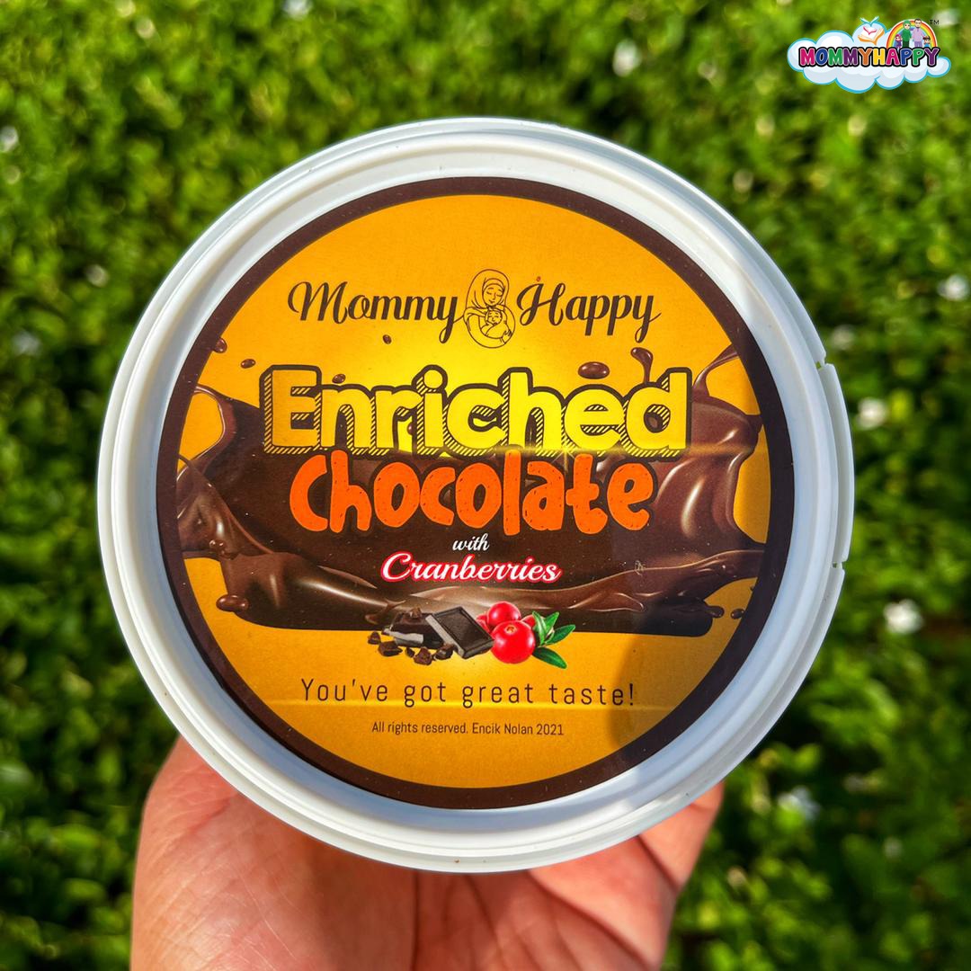 FOOD19 ENRICHED CHOCOLATE WITH CRANBERRIES – MommyHappy
