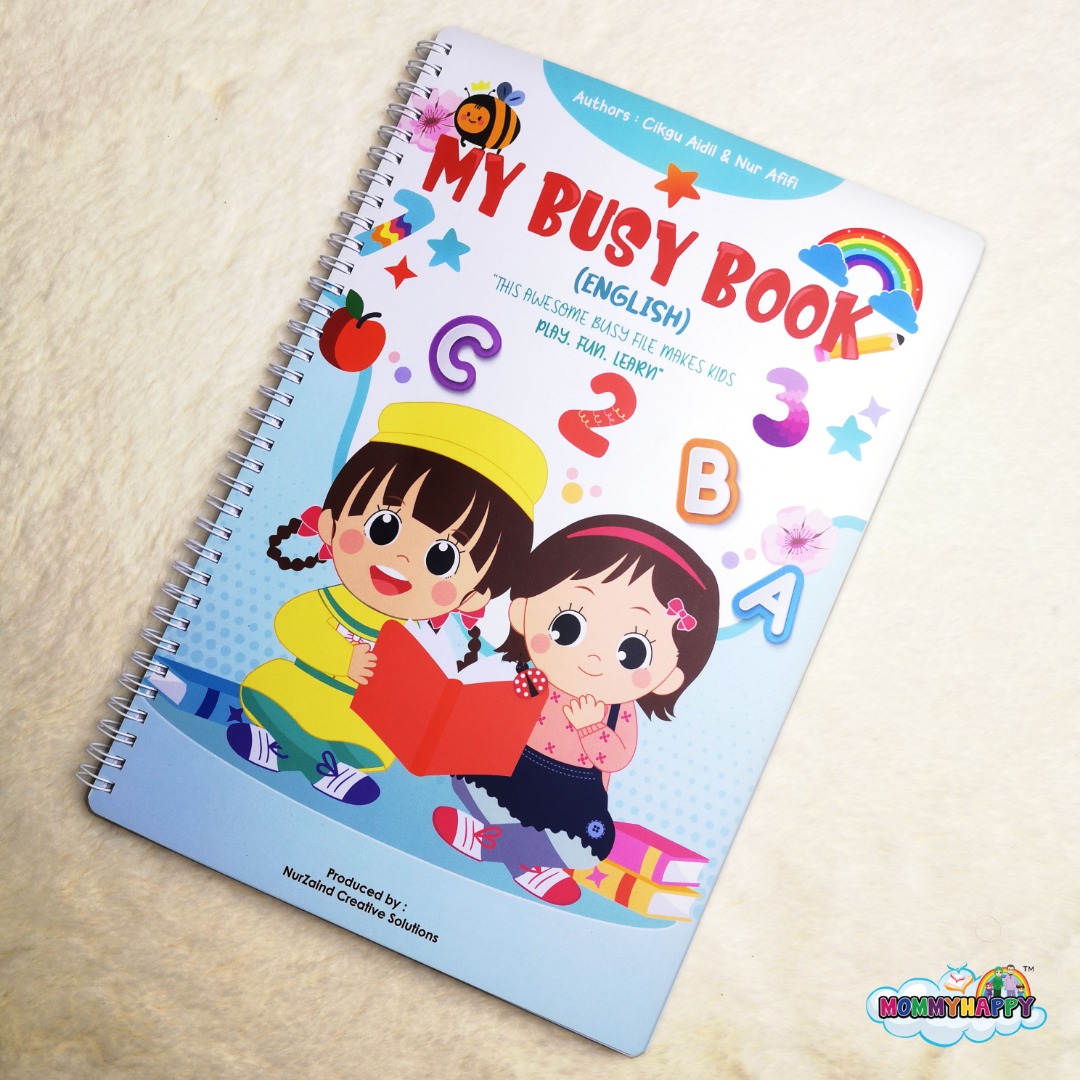 ET62: MY BUSY BOOK (ENGLISH) – MommyHappy