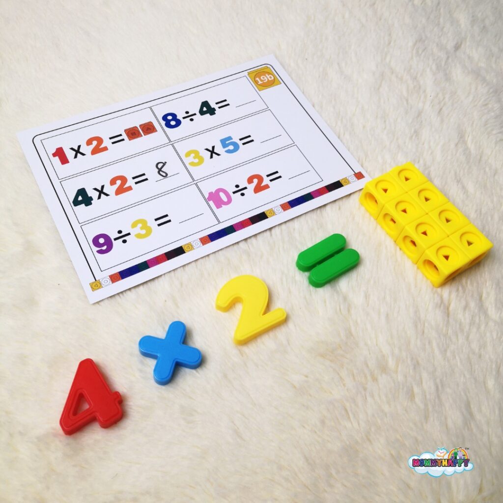 MATH LINK CUBES - MommyHappy