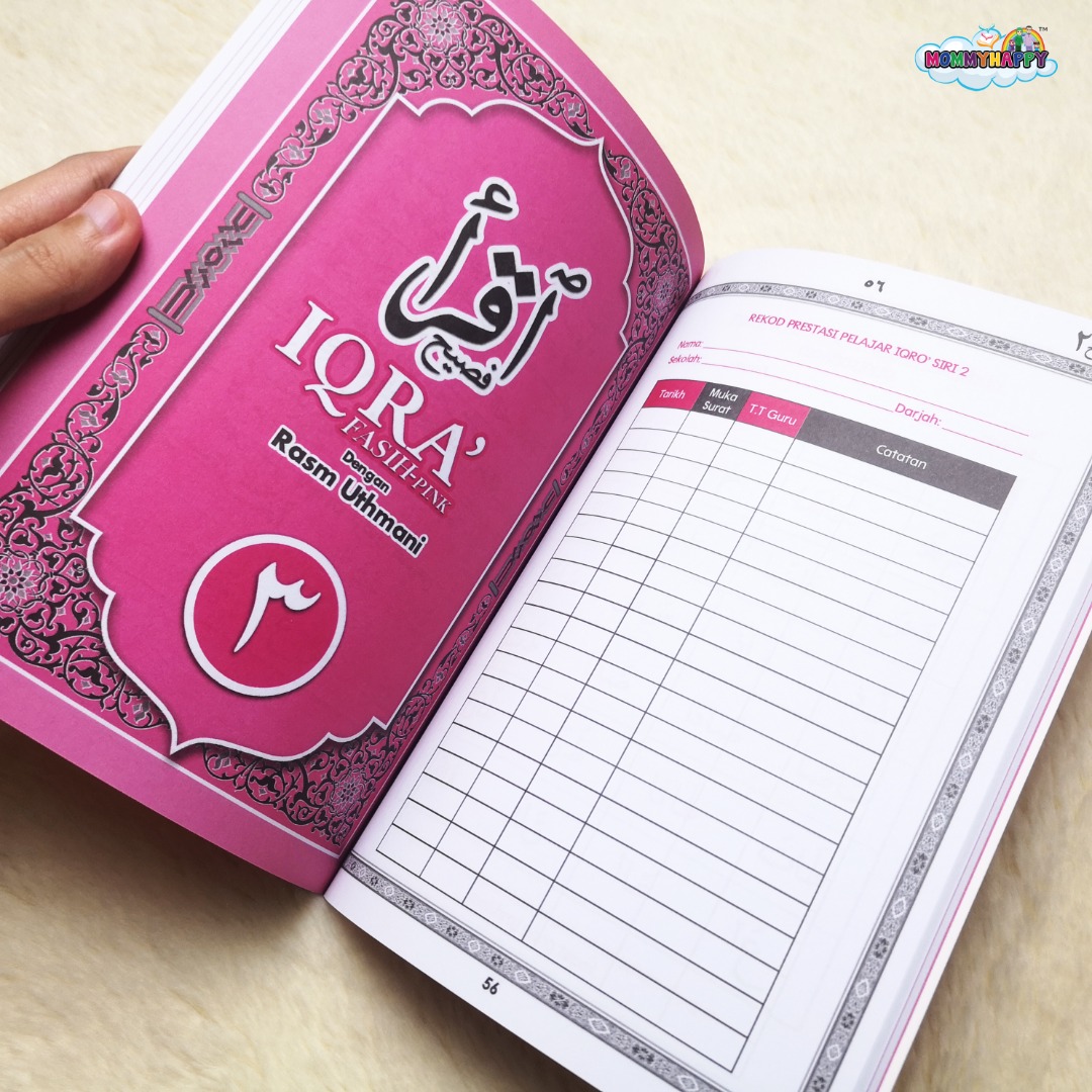 CI49 : IQRA’ FASIH PINK 1-6 – MommyHappy