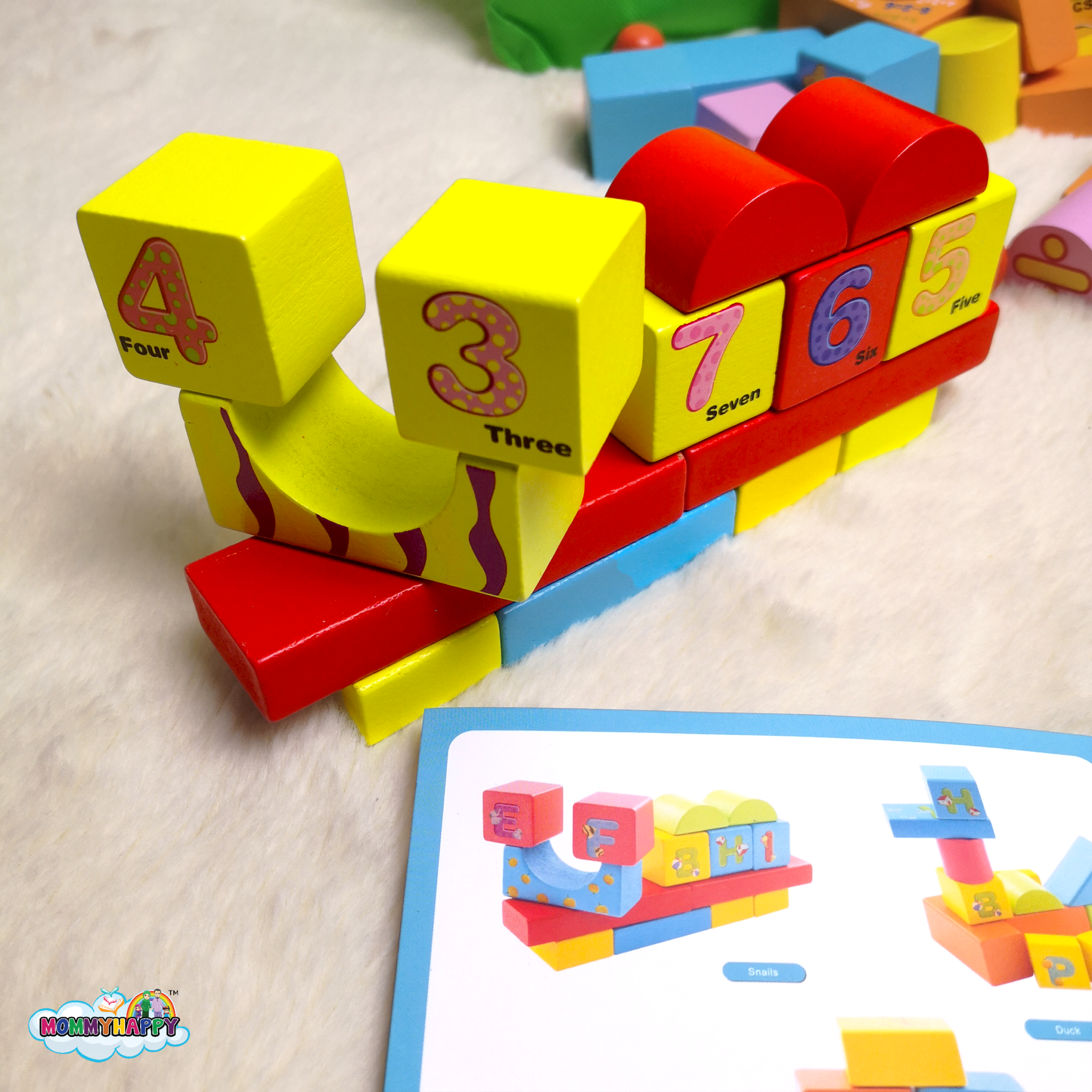 Digital Building Blocks 50 pcs – MommyHappy