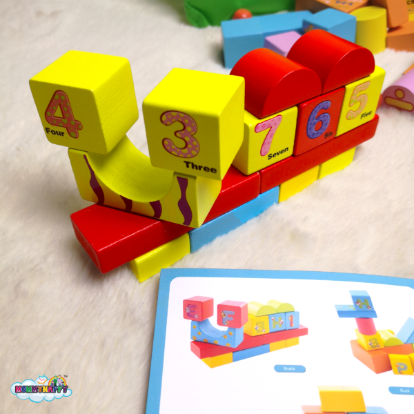 Digital Building Blocks 50 pcs - MommyHappy