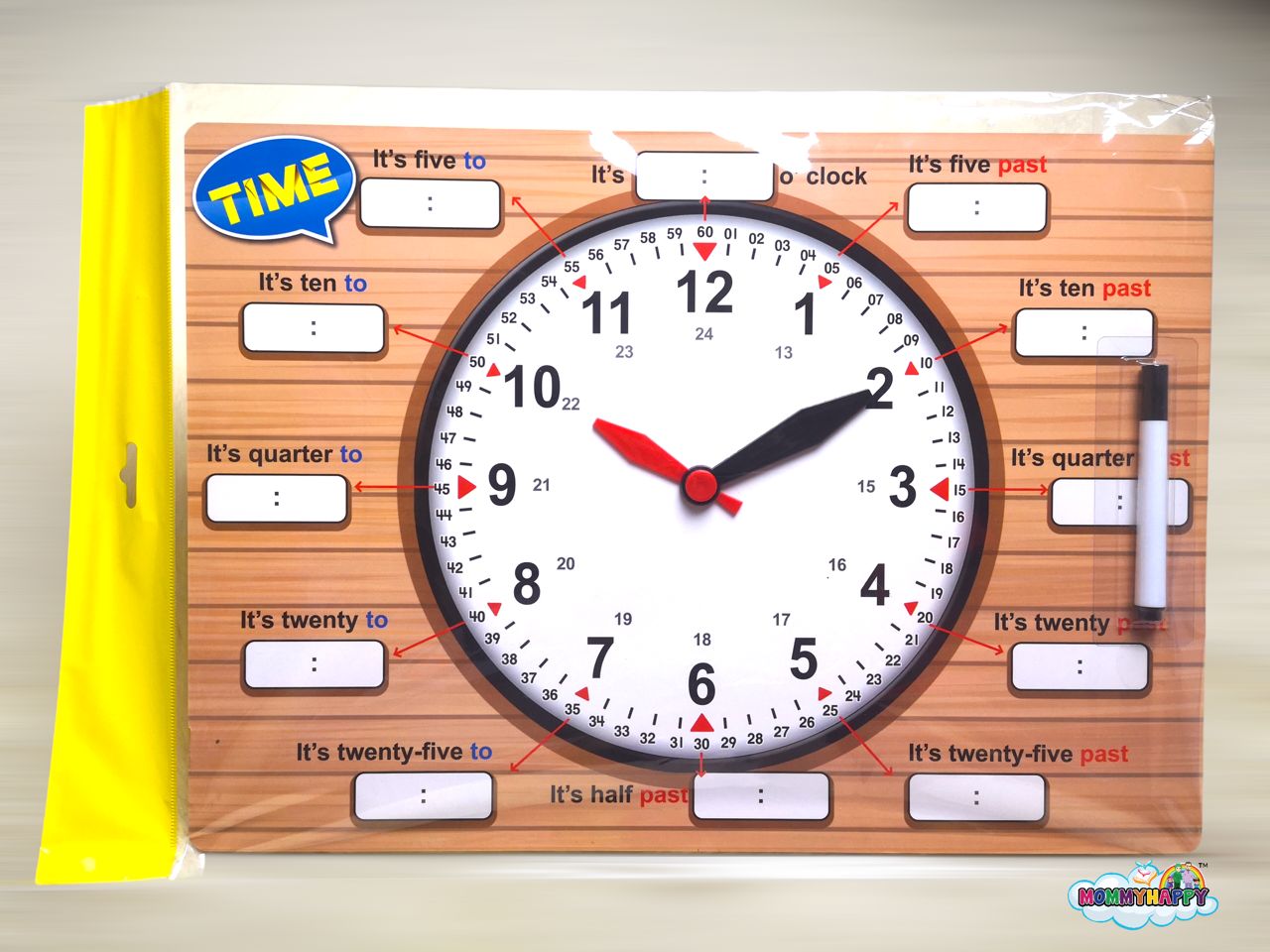 ETJAN03 : LET'S LEARN TIME - MommyHappy