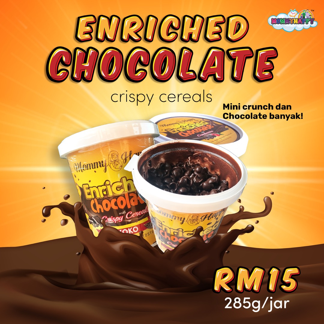 FOOD22 ENRICHED CHOCOLATE WITH CRISPY CEREALS - MommyHappy
