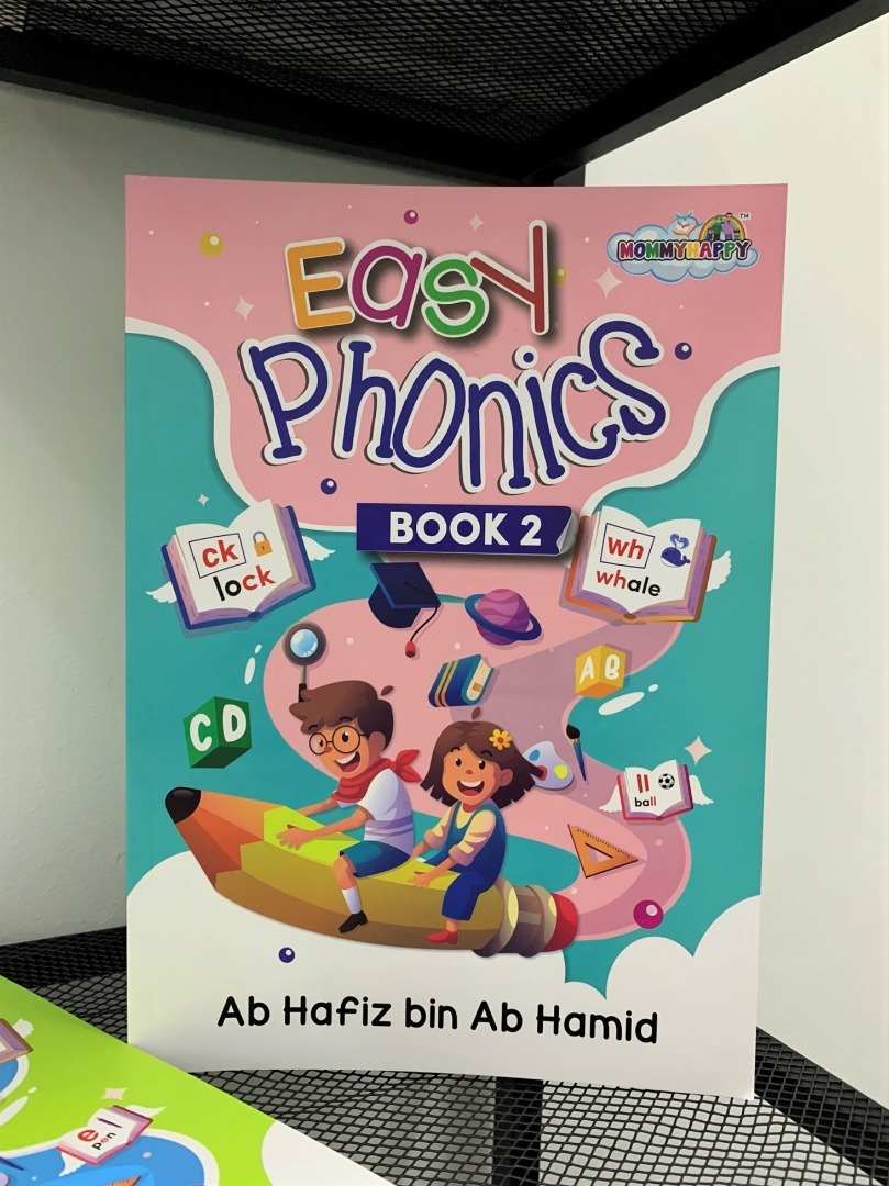 Easy phonics english book 1 & book 2 – MommyHappy