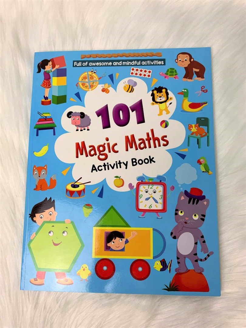 101 MAGIC MATH ACTIVITY BOOK - MommyHappy