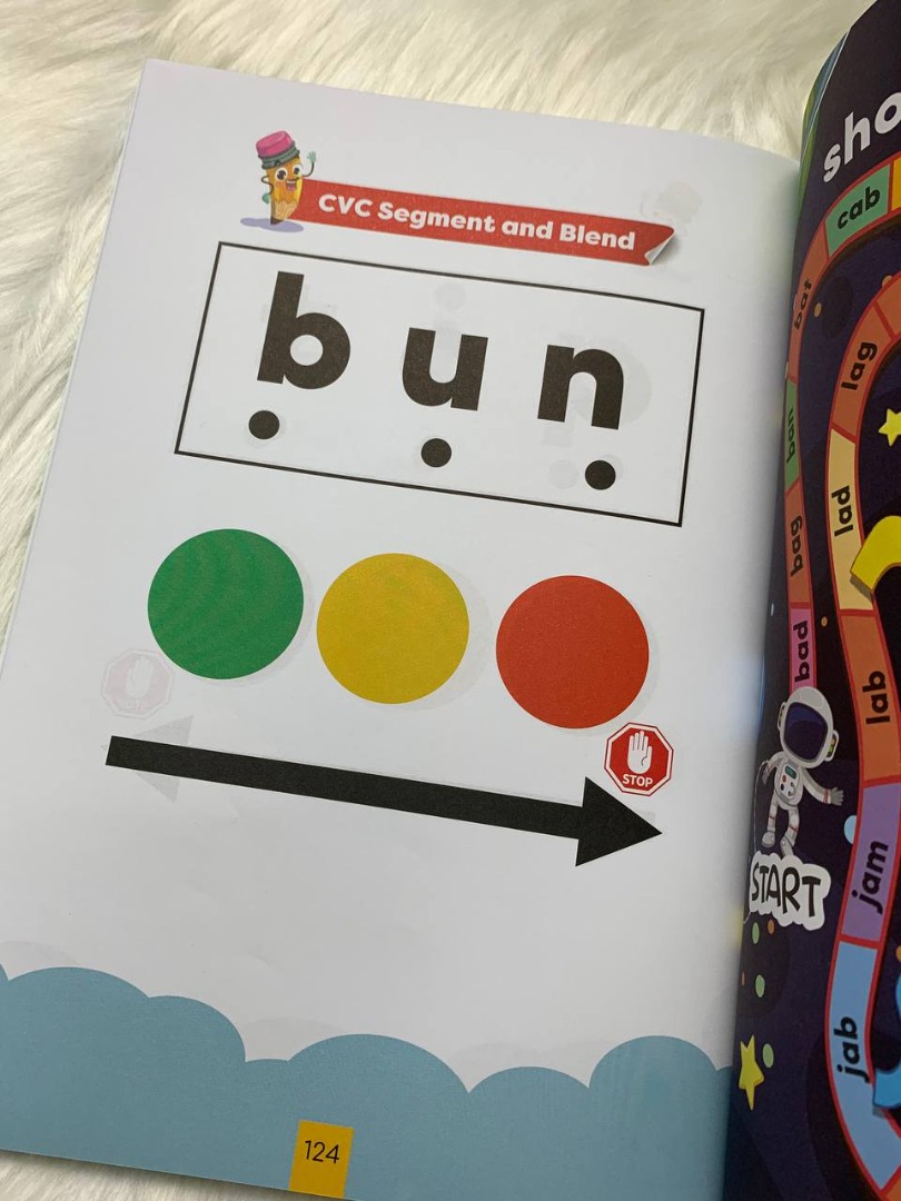 Easy phonics english book 1 & book 2 - MommyHappy