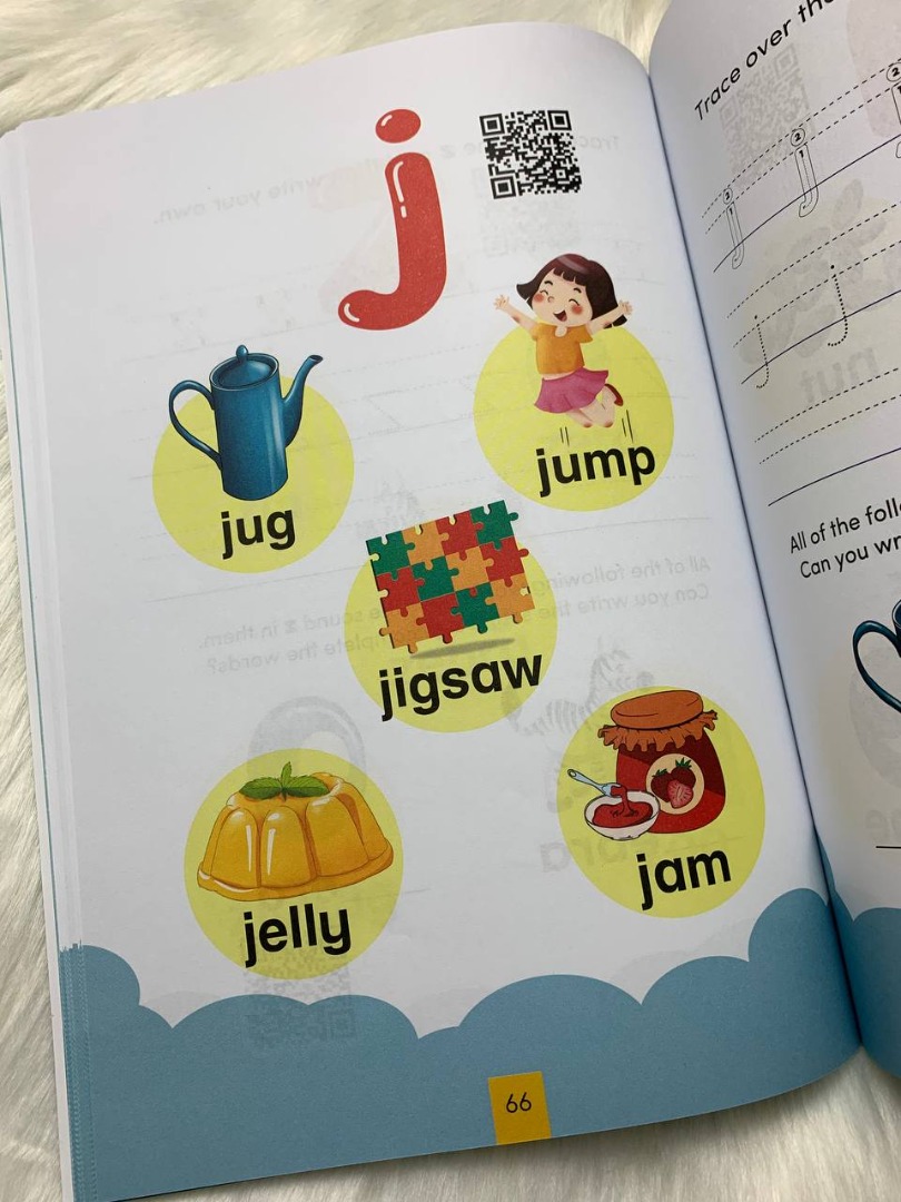 Easy phonics english book 1 & book 2 – MommyHappy