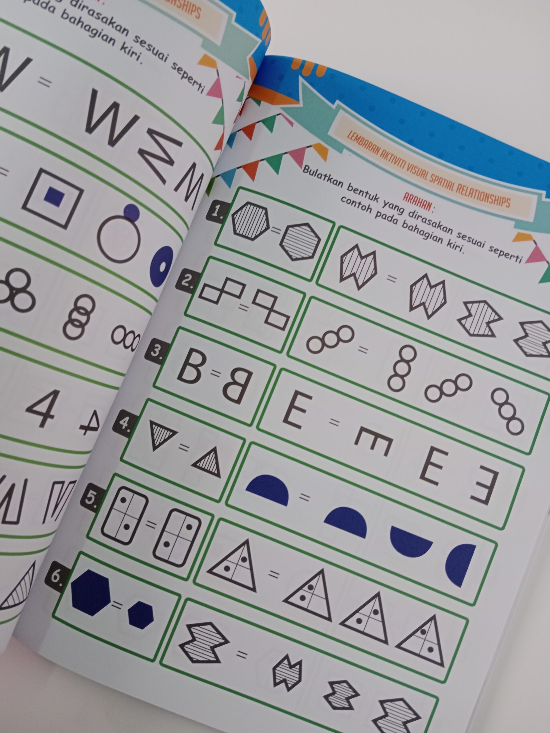 161 AKTIVITI KEMAHIRAN VISUAL PERSEPSI MURID KEPERLUAN KHAS - MommyHappy