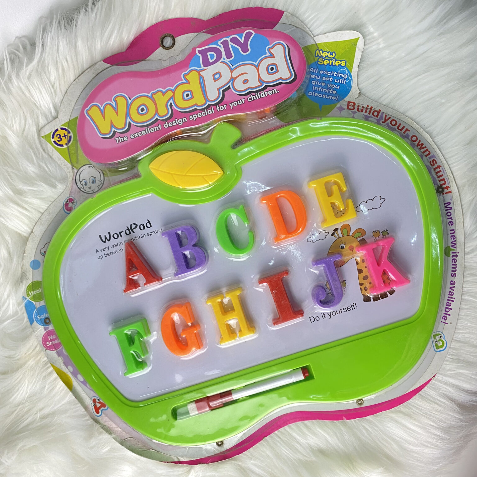 DIY WORD PAD (Alphabet) – MommyHappy