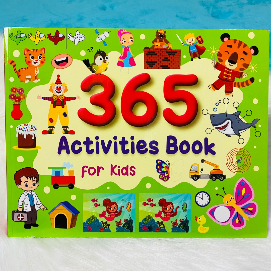 365 ACTIVITIES BOOK FOR KIDS - MommyHappy