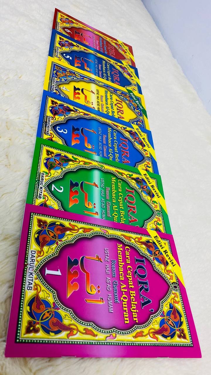 SET IQRA' 1-6 LOOSE DARUL KITAB VERSI RUMI - MommyHappy