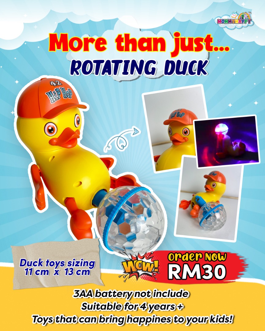 ROTATING DUCK - MommyHappy