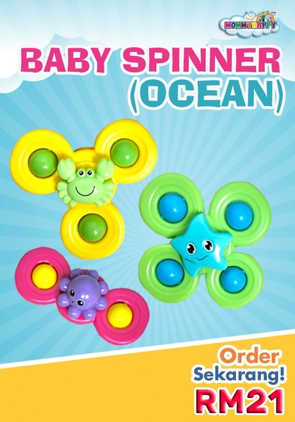 BABY SPINNER (OCEAN) - MommyHappy