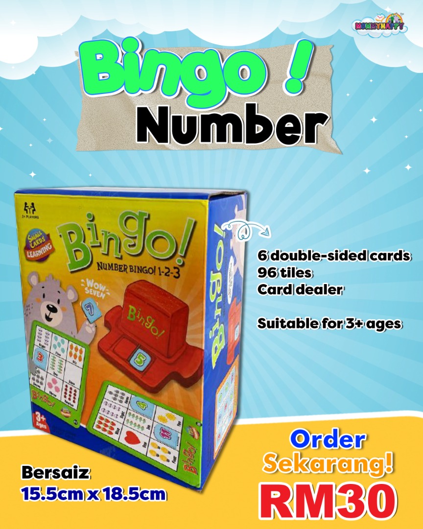 BINGO [ NUMBER ] - MommyHappy
