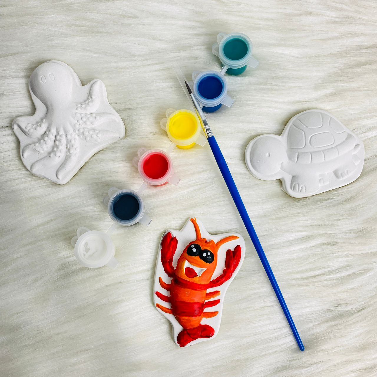 DIY PAINTED PLASTER - MommyHappy