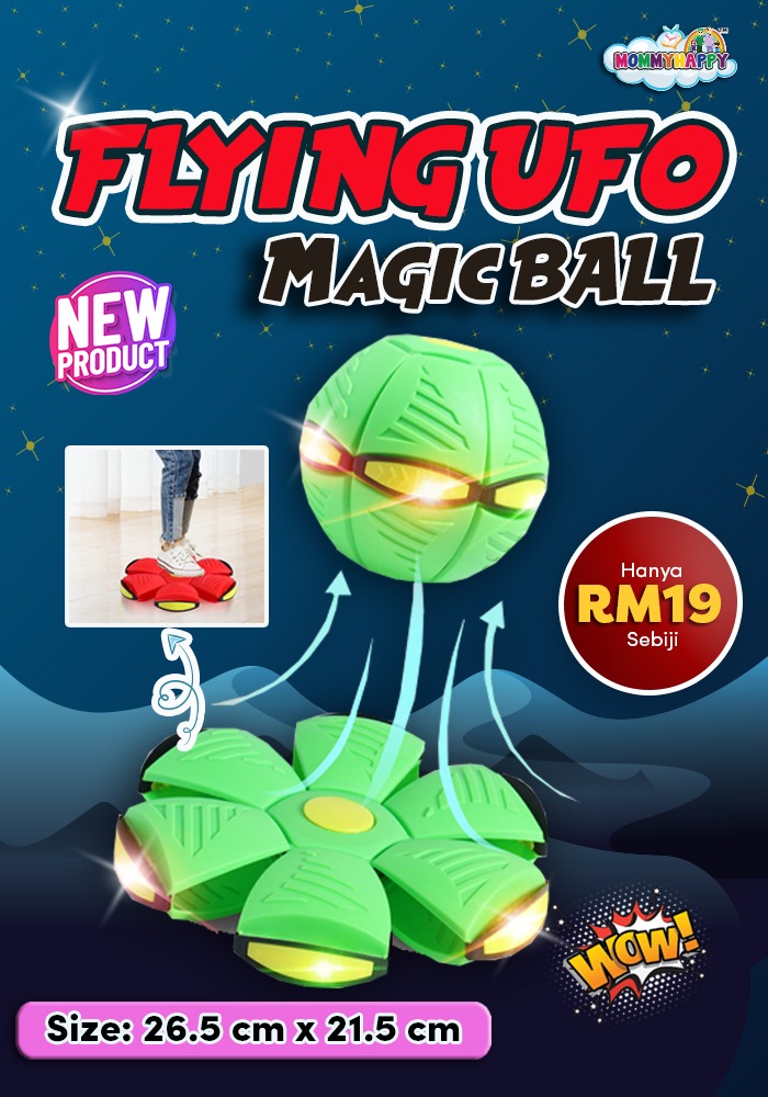 FLYING UFO MAGIC BALL - MommyHappy